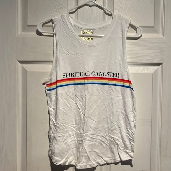 Spiritual Gangster | Tops | Spiritual Gangster Rainbow Tank Top | Poshmark